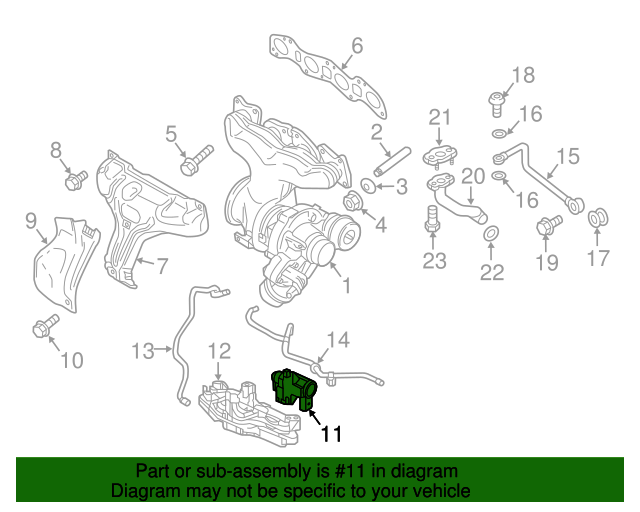 2015-2022 Volvo Solenoid Valve 31480559 | TascaParts.com