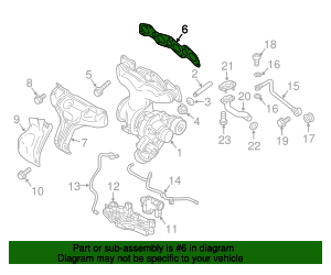 2015-2022 Volvo Gasket 31316041 | TascaParts.com