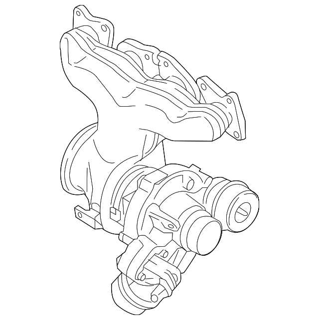 2015-2022 Volvo Turbocharger 36012658 | OEM Parts Online