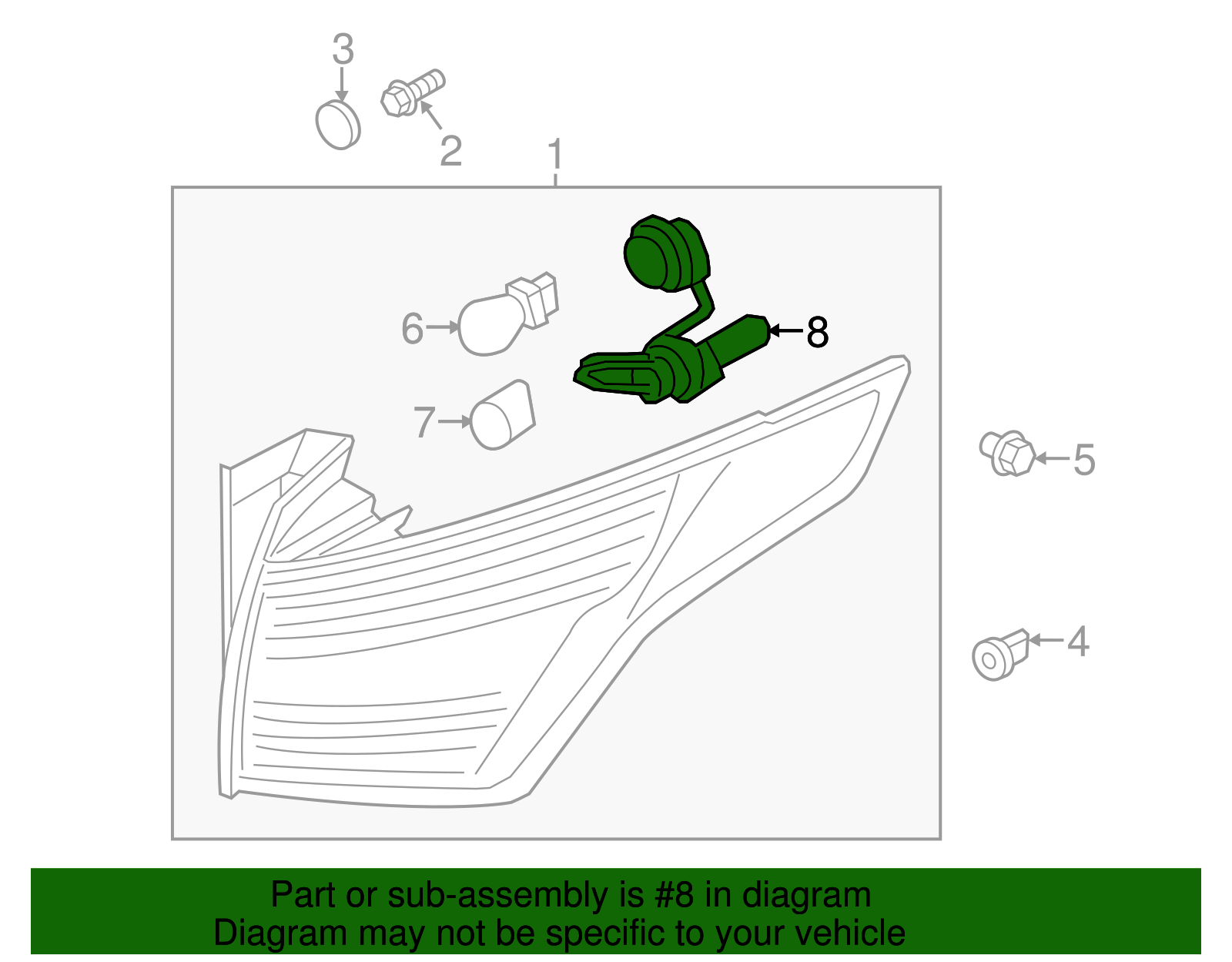CJ5Z-13410-A - 2013-2016 Ford Escape - Socket & Wire | My Ford Parts