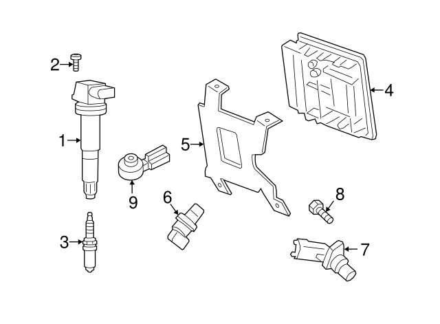 2017-2024 Porsche Spark Plug 9A7-905-606-00 | OEM Parts Online