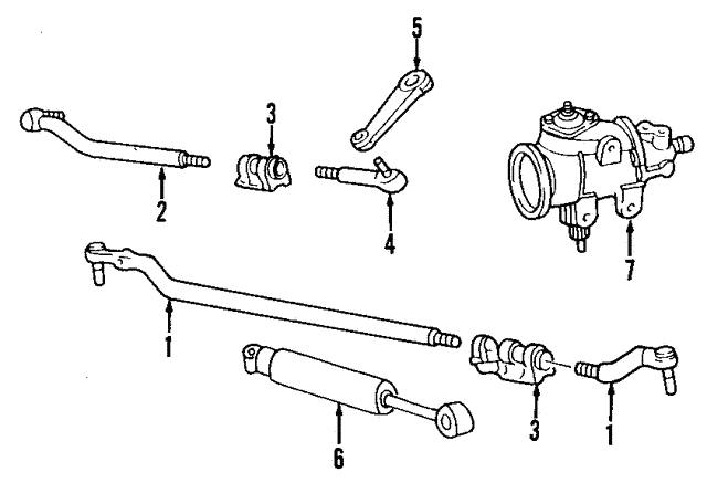 1999-2004 Ford OEM NEW 99-04 Ford Excursion Mono Beam Suspension ...