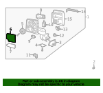 2020-2024 GM Passenger Side Door Mirror with Glass and Backing Plate ...