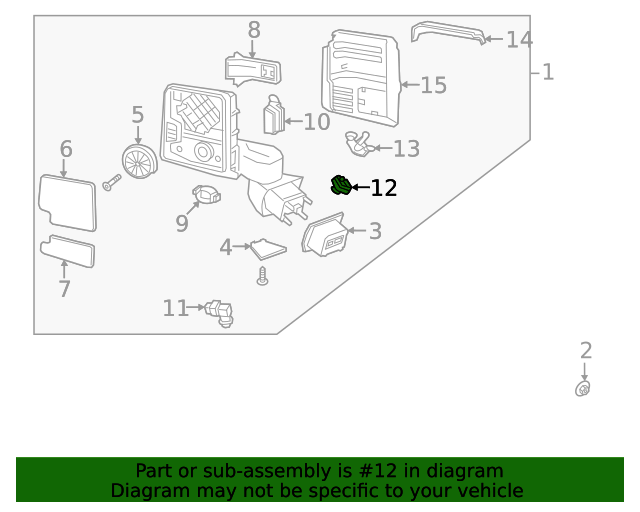 2019-2021 GM Rearview Driver Information Camera 84676845 | TascaParts.com