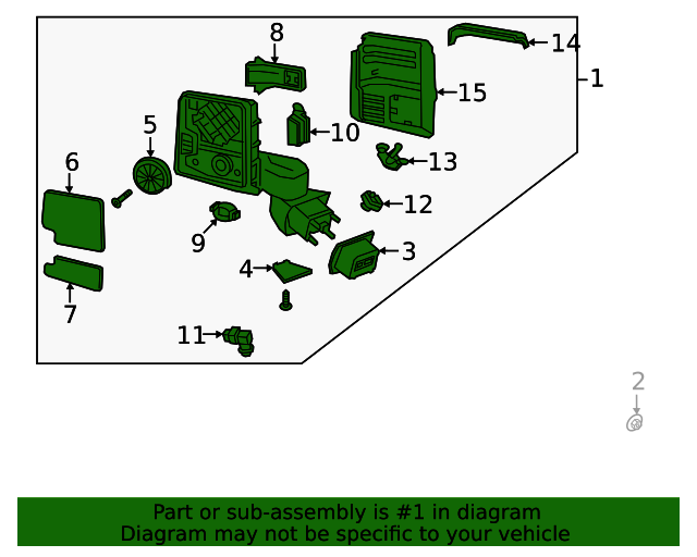 2020-2022 GM Chrome Driver Side Door Mirror 84944511 | GMPartsNow