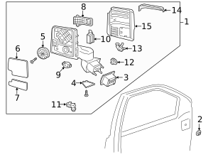 2019-2021 GM Rearview Driver Information Camera 84676845 | TascaParts.com