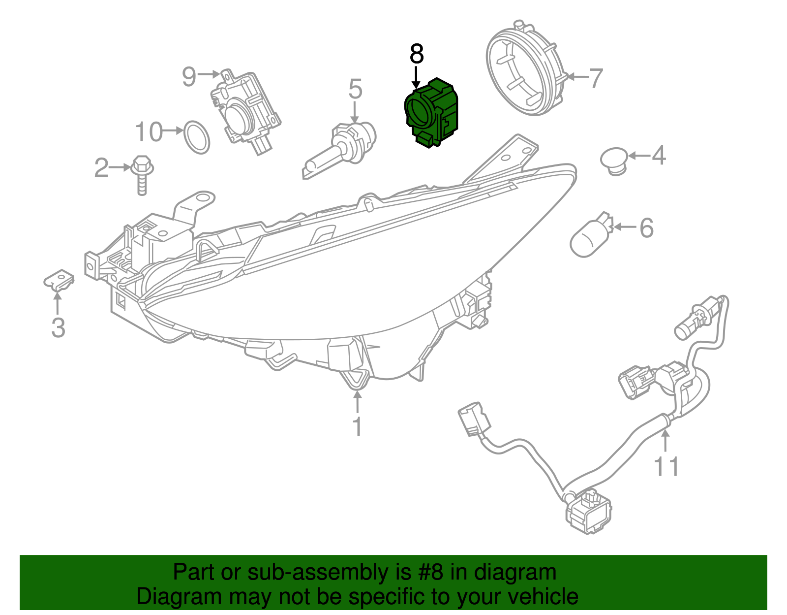 2013-2016 Mazda Igniter KD53-51-0H5 | OEM Parts Online