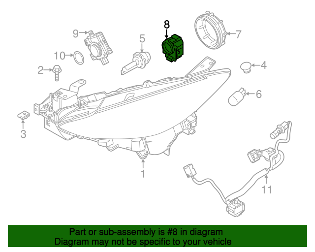 kd53510h5 - Igniter 2013-2016 Mazda | AutoNationParts.com