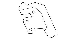 2015-2017 Toyota Camry Fuel Pocket Retainer 61848-06030 | Toyota Parts ...