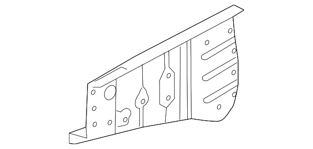 2010-2013 Kia Soul Side Extension - Driver's Side (LH) 66756-2K000 ...