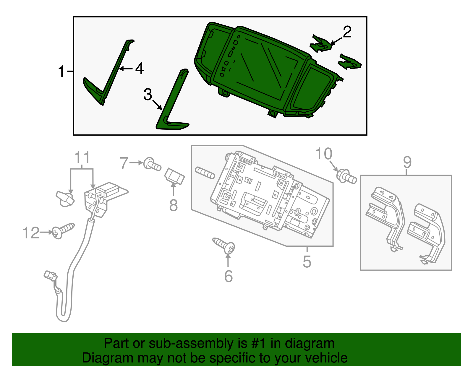 39541-TG7-A11 - GPS Navigation System 2016 Honda Pilot | AutoNation Parts