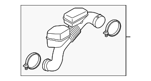 28130-2W200 - Intake Hose 2014-2015 Kia Sorento | Kia.Parts Store