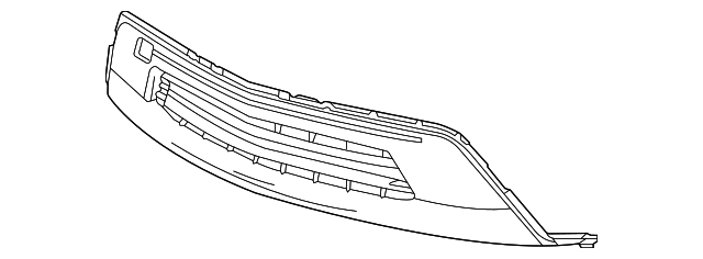 2022-2024 Chevrolet Front Lower Grille 84426616 GM | GMPartsDirect.com