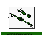 2009-2014 Subaru Axle Assembly 28321SC033 | Subaru Parts Store