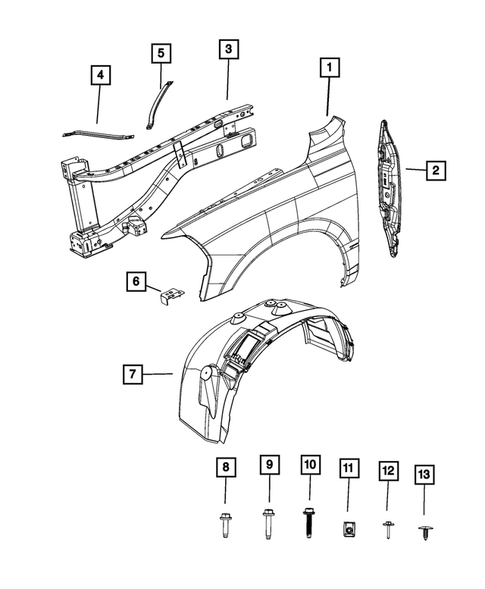 Fenders for 2019 Ram 2500 | My Mopar Parts