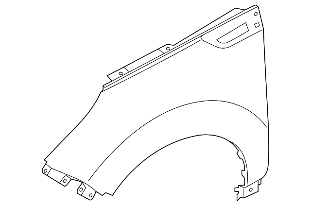66311-B2000 - Fender 2014-2019 Kia | Kia.Parts Store