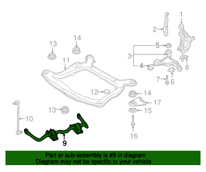 1999-2009 Volvo Stabilizer Bar 9492040 | TascaParts.com