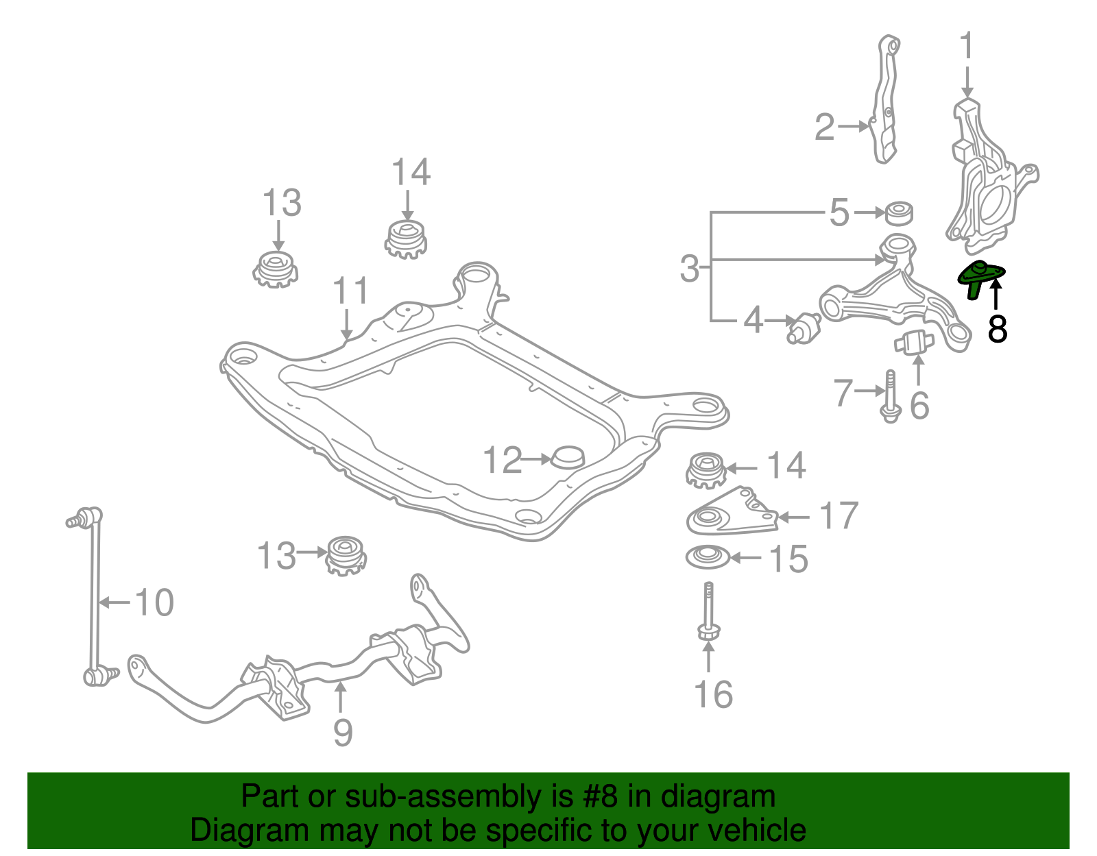 274548 - Ball Joint 1999-2009 Volvo | Culver City Volvo Parts