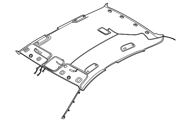 85310-L3000WK - Headliner 2021-2022 Kia K5 | Kia.Parts Store