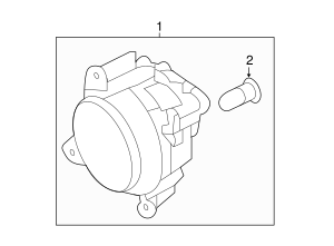 92202-A7210 - Fog Lamp Assembly 2014-2016 Kia | Kia.Parts Store