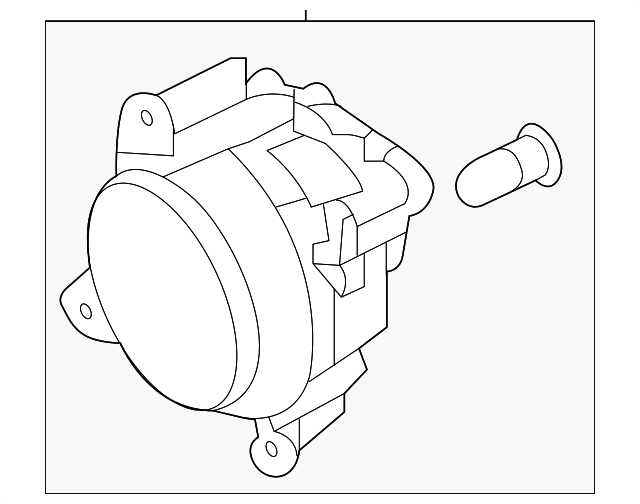 92202-A7210 - Fog Lamp Assembly 2014-2016 Kia | Kia.Parts Store