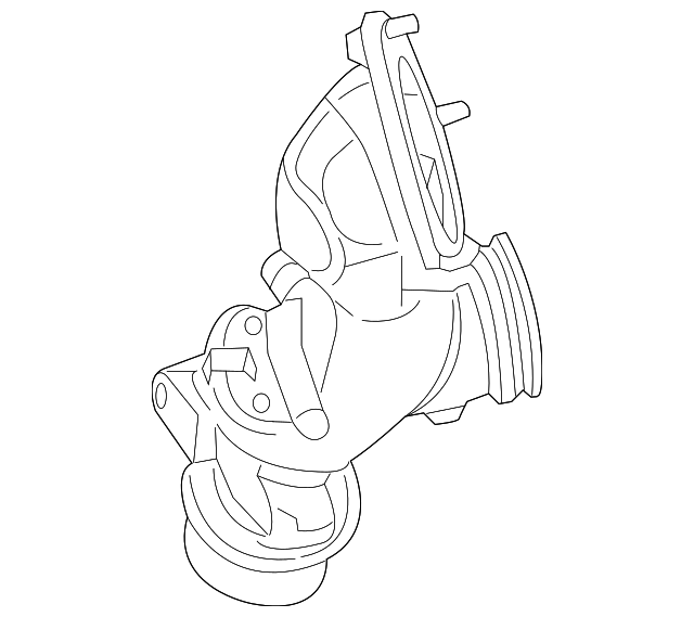 651-090-17-07 - Air Duct 2015-2016 Mercedes-Benz | Mercedes-Benz USA Parts