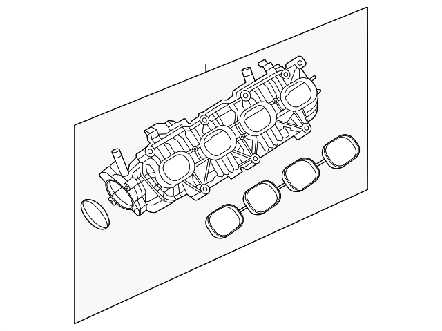 0P2-129-712-M - Intake Manifold 2019-2023 Audi | Audi OEM Parts