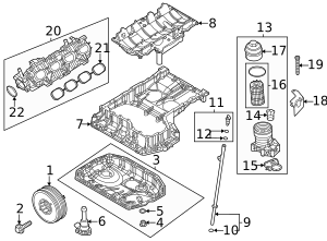 0P2-129-712-M - Intake Manifold 2019-2023 Audi | Audi OEM Parts