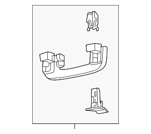 2021-2024 Ford Pull Handle LC5Z-5431407-BH | OEM Parts Online