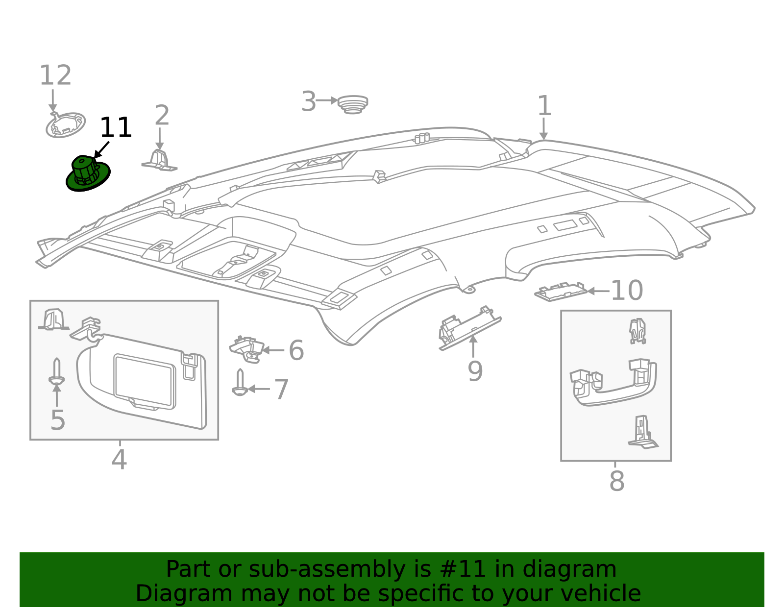 2021-2025 Ford Microphone LJ6Z-19A391-AG | QuirkParts