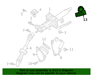 2021-2024 Toyota Angle Sensor 8924B-08010 | Toyota Parts Center
