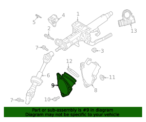 2021-2023 Toyota Sienna Steering Coupling Boot 45025-08060 | Toyota ...