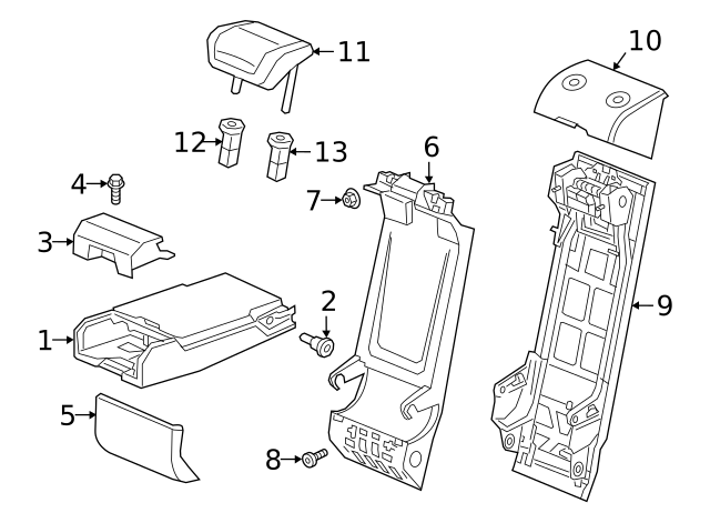 8W0-886-920-A-1LX - Headrest Guide 2019-2023 Audi | AutoNationParts.com