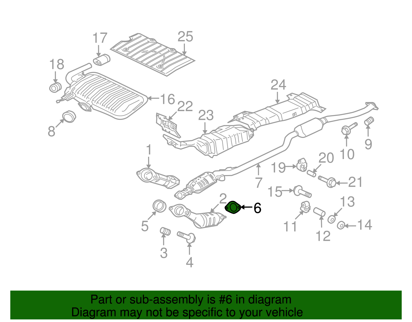 2005-2017 Mitsubishi Gasket MR529713 | Mitsubishi Parts Warehouse ...