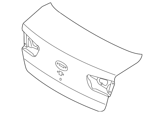 2012-2017 Kia Rio Trunk Lid 69200-1W060 | TascaParts.com