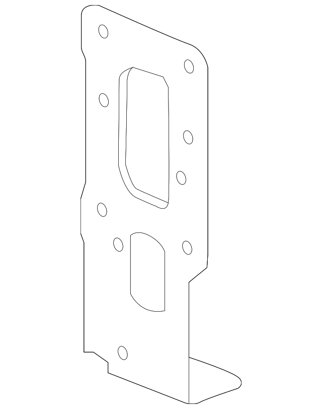 2013-2015 Chevrolet Spark Passenger Side Engine Cradle Front Support ...