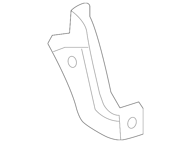 2013-2016 Chevrolet Passenger Side Front Fender Front Lower Bracket ...