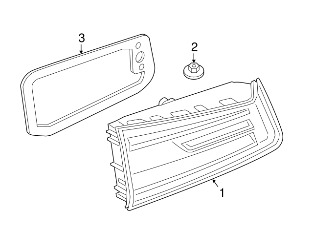 Genuine BMW 07-12-9-904-381 | Tail Lamp Assembly Nut | FREE Shipping on ...