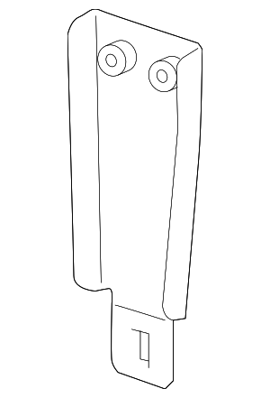 2015-2020 GM Passenger Side Front Bumper Fascia Support Brace 22829664 ...