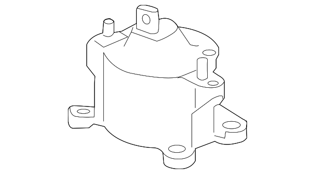 2014-2017 Honda Accord Front Mount 50830-T3V-A01 | hondapartswd