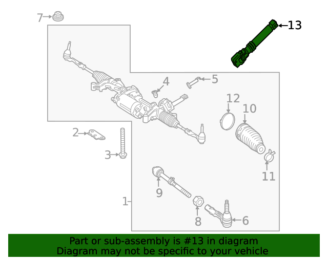 206-462-00-00 - Steering Shaft 2021-2023 Mercedes-Benz | Mercedes-Benz ...