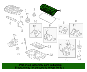 12310-R70-A00 - Valve Cover 2008-2017 Honda | Honda Parts Online