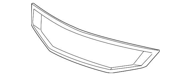 71122-TE0-A01 - Molding Front Grille - 2008-2010 Honda Accord | Honda ...