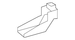 212-693-00-38 - Pkg Tray Trim Stay 2010-2018 Mercedes-Benz | Mercedes ...