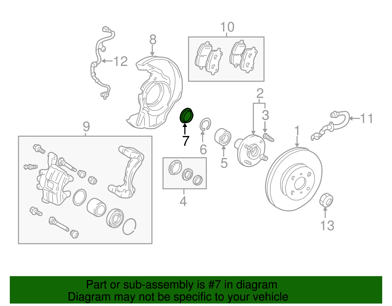 1993-2001 Toyota Deflector 43246-12040 | Retail Performance Auto Parts