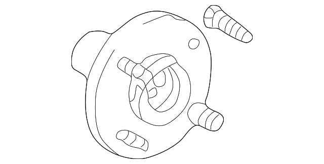 Genuine Toyota Front Hub part# 43502-12090 for 1993-2002 Toyota Corolla ...