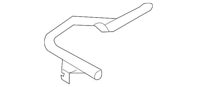 2009-2020 Nissan 370Z Breather Tube 17338-1EA0A | TascaParts.com