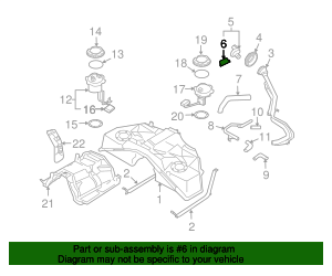 2011-2020 Nissan Clip - Fuel Cap Tether 17571-9BD0B | QuirkParts