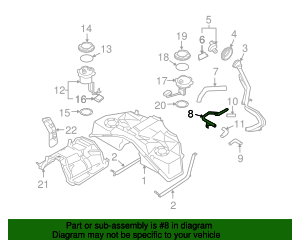 17338-1EA0A - Breather Tube - 2009-2024 Nissan | Nissan OEM Parts Direct