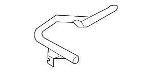 2009-2020 Nissan 370Z Breather Tube 17338-1EA0A | TascaParts.com